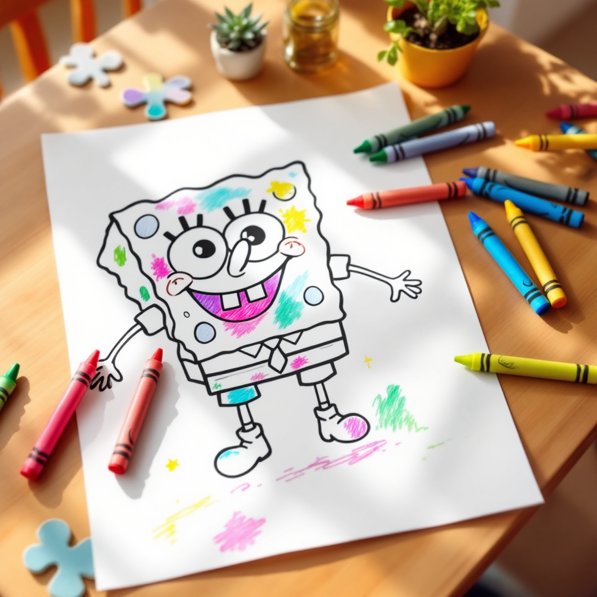 20 Free Printable Spongebob Coloring Pages | ColorFun